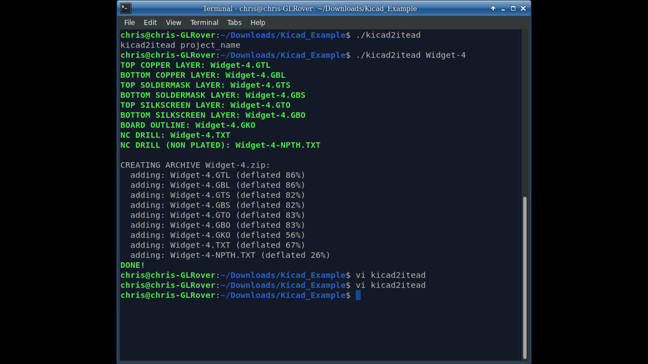 KiCad iTead Studio File Rename Program "kicad2itead" - PCBurn