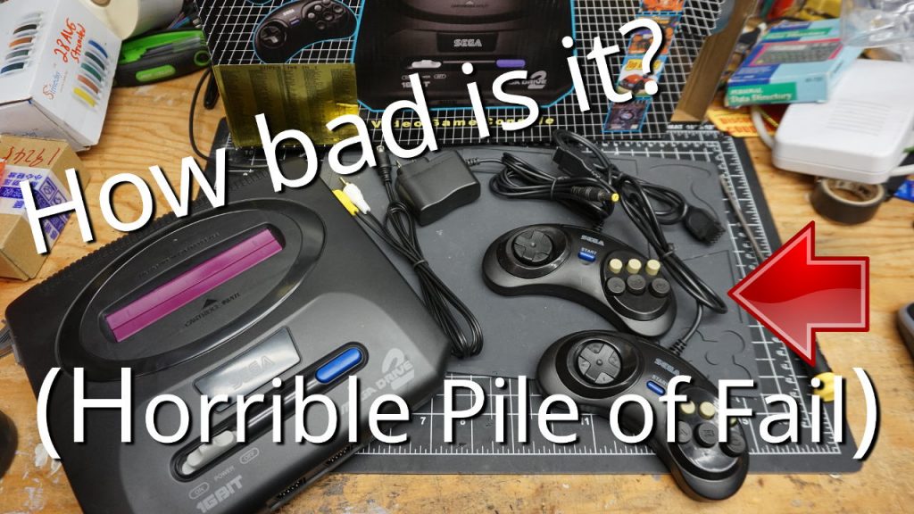 Sega Genesis Clone: The 16 BIT Mega Drive 2 - PCBurn